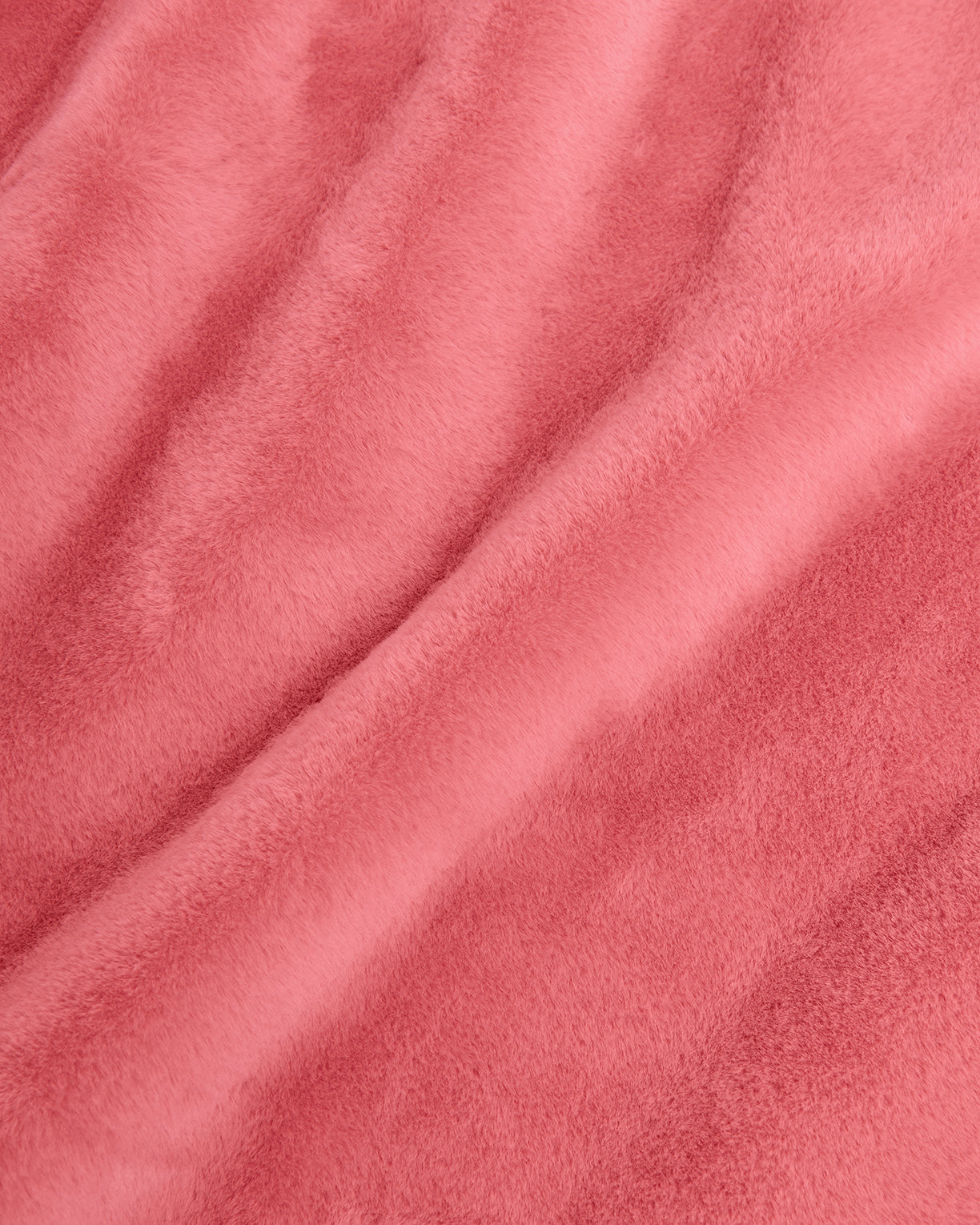 Brady PLUCHE™ Faux Fur Blanket in Geranium Pink – Apparis